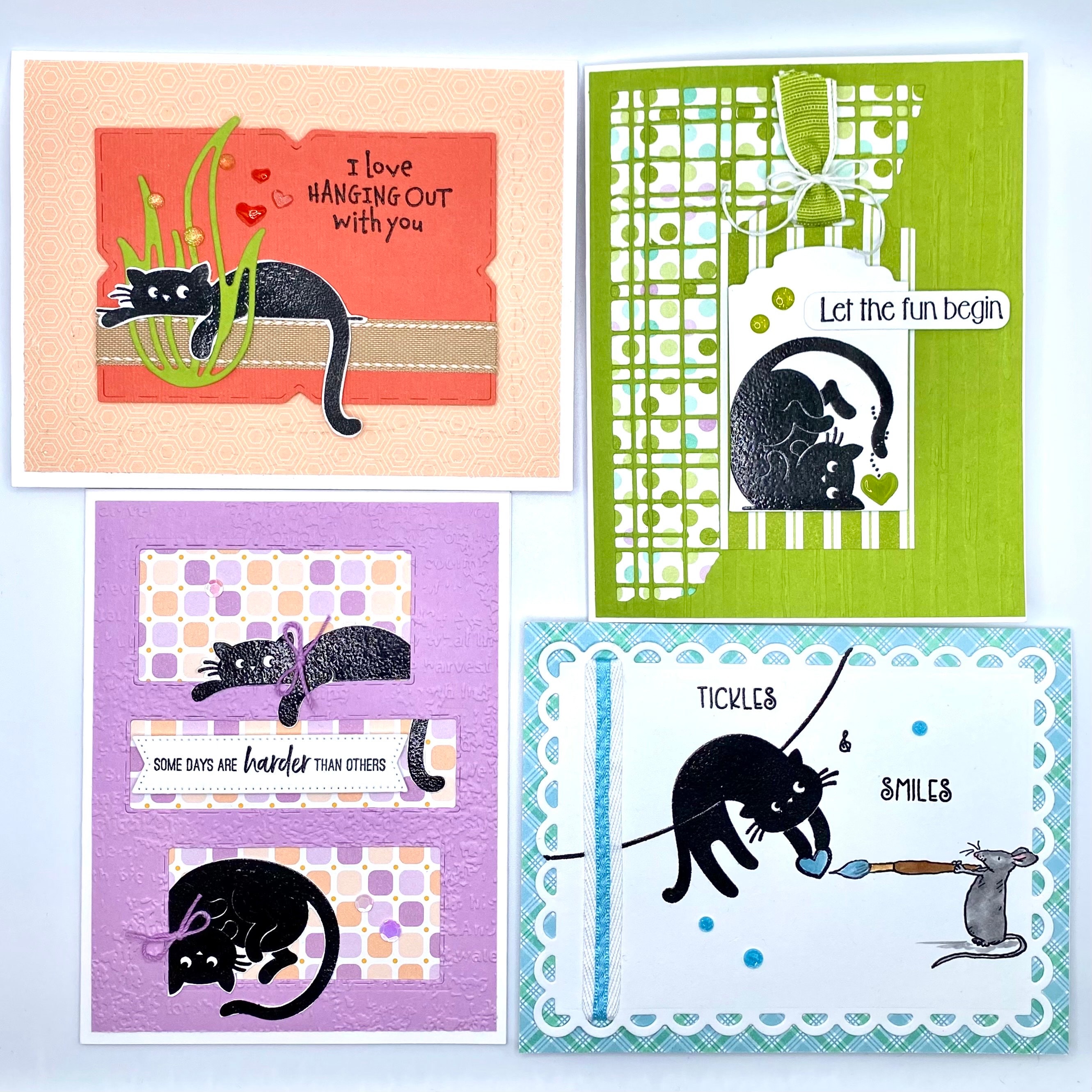 Purr-fect Love Cats Stampin' Up Greeting Card Gift Set - Etsy