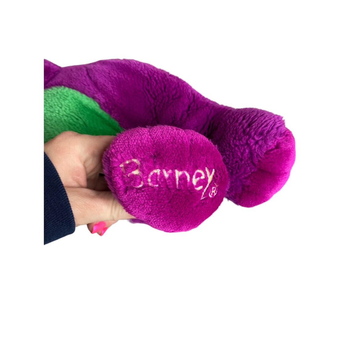 Vintage 90s Barney Plush Stuffed Animal 12 - Etsy