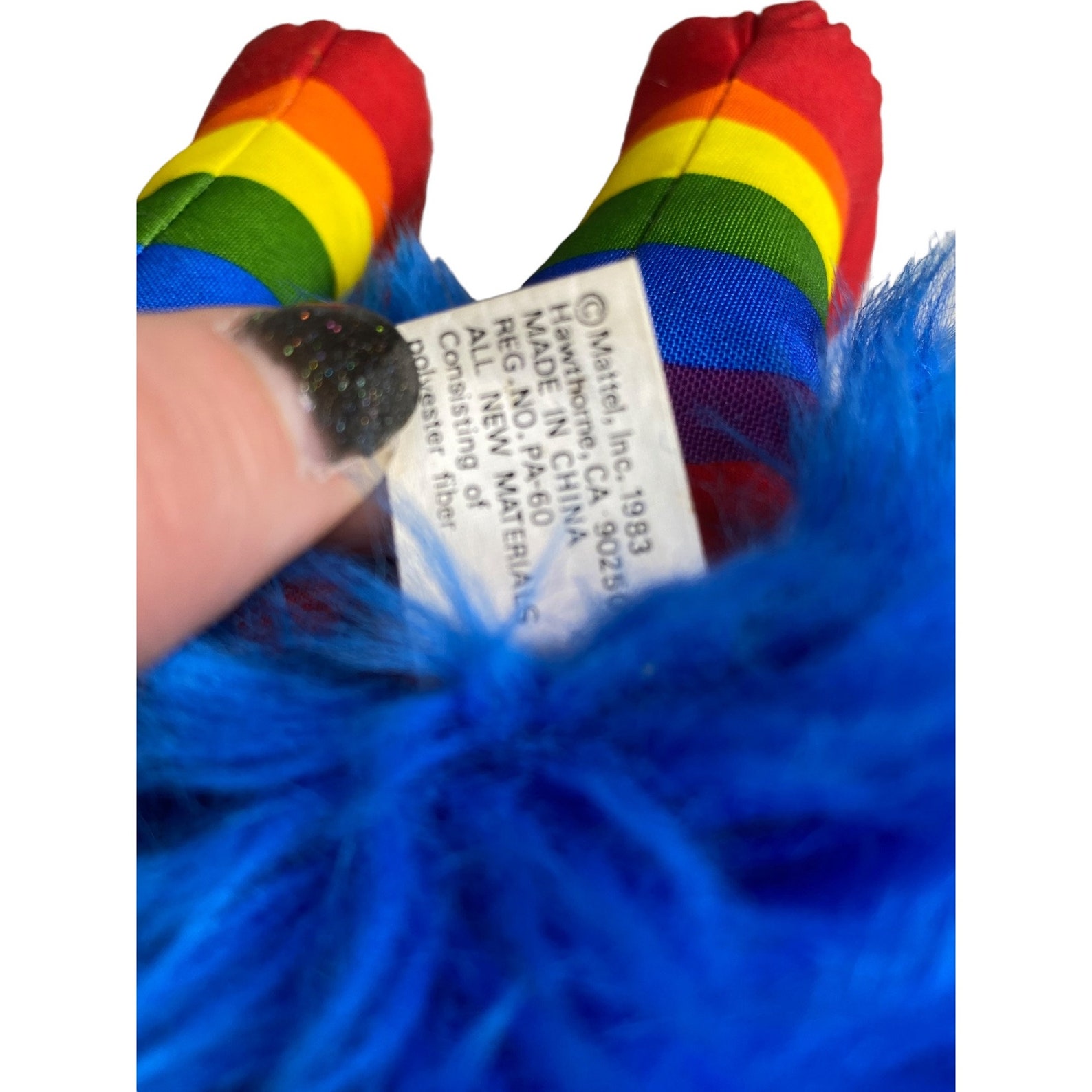 Vintage 1980's Hallmark Rainbow Brite Champ Sprite & Puppy Bright Plush ...