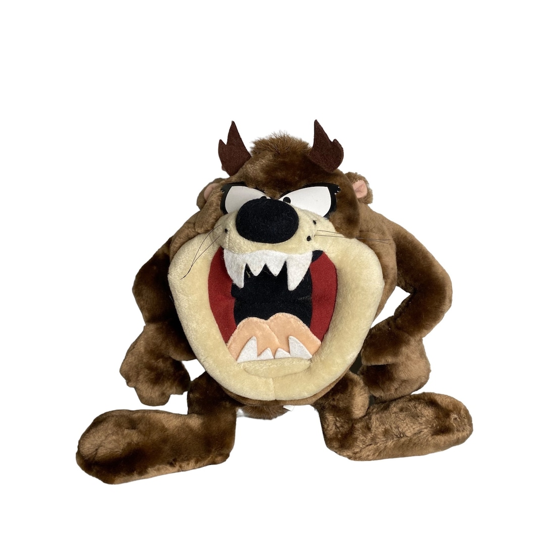 Vintage Applause Looney Tunes Taz Plush Stuffed Animal 12 - Etsy
