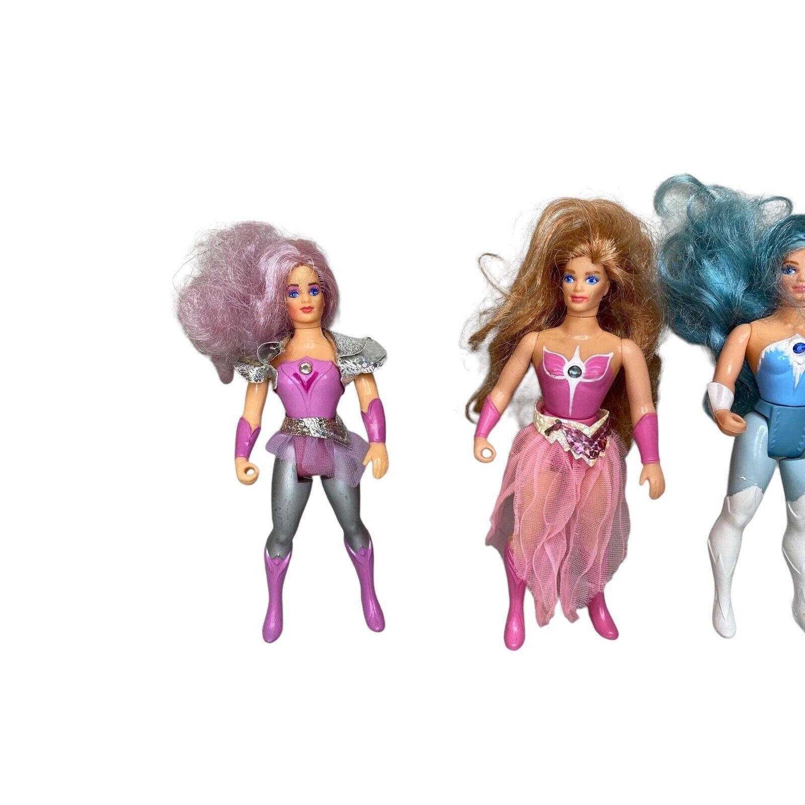 Vintage 80s She-ra Princess of Power Figures Frosta Castapella Angella ...