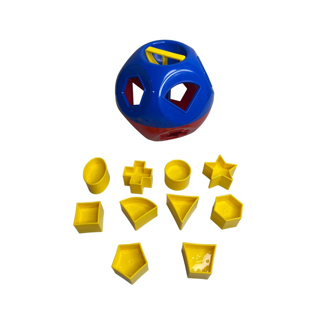 Vintage Tupperware Shape O Ball Toddler Toy Shape Sorter - Etsy