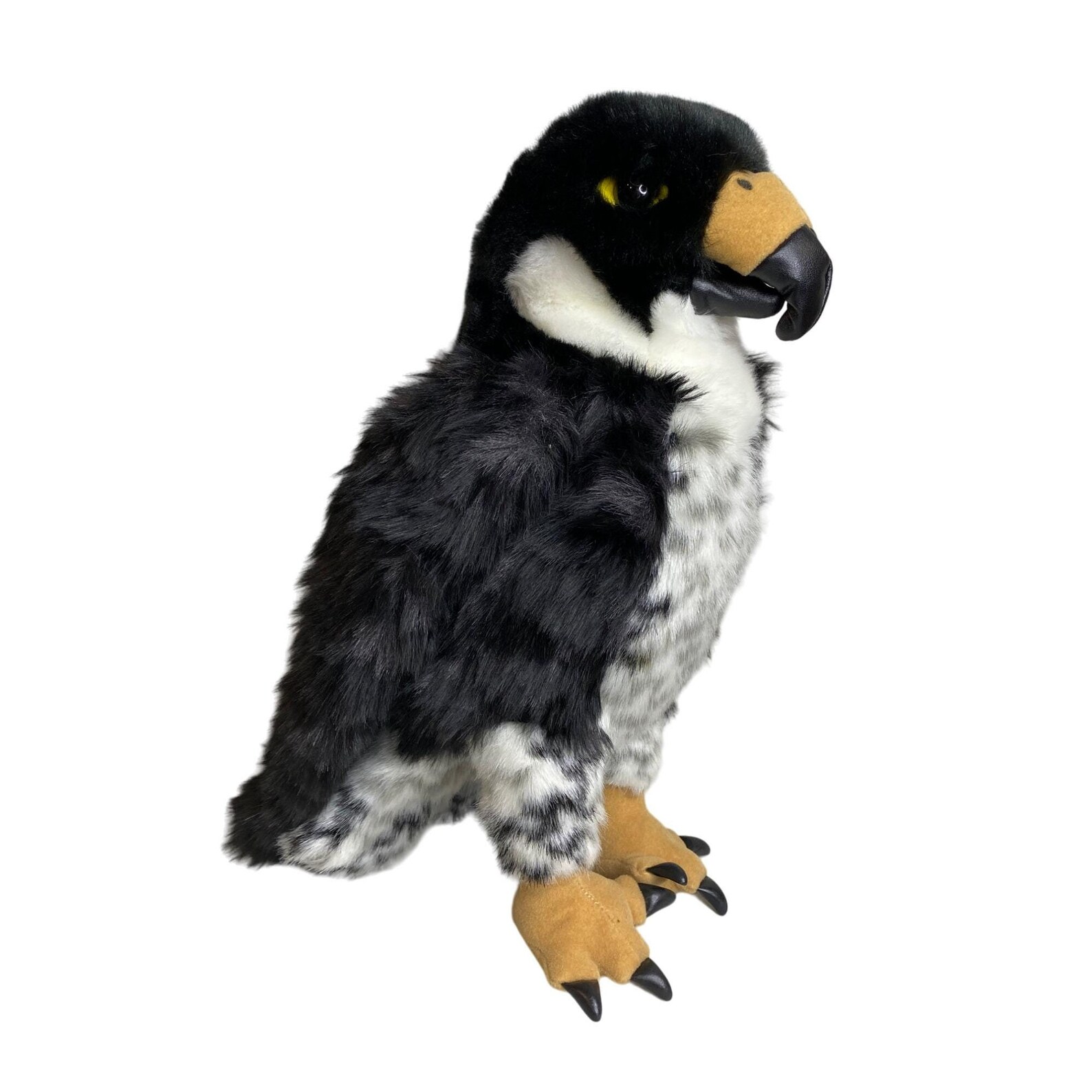 Folkmanis Peregrine Falcon Hand Puppet 20 Realistic Plush Toy for Kids ...