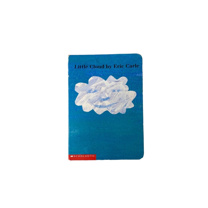 Vintage 1996 Eric Carle Little Cloud Board Book - Etsy