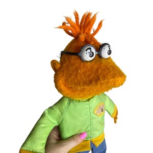 Vintage the Muppet Show Scooter Plush Doll 1978 Jim Hensons Muppets ...