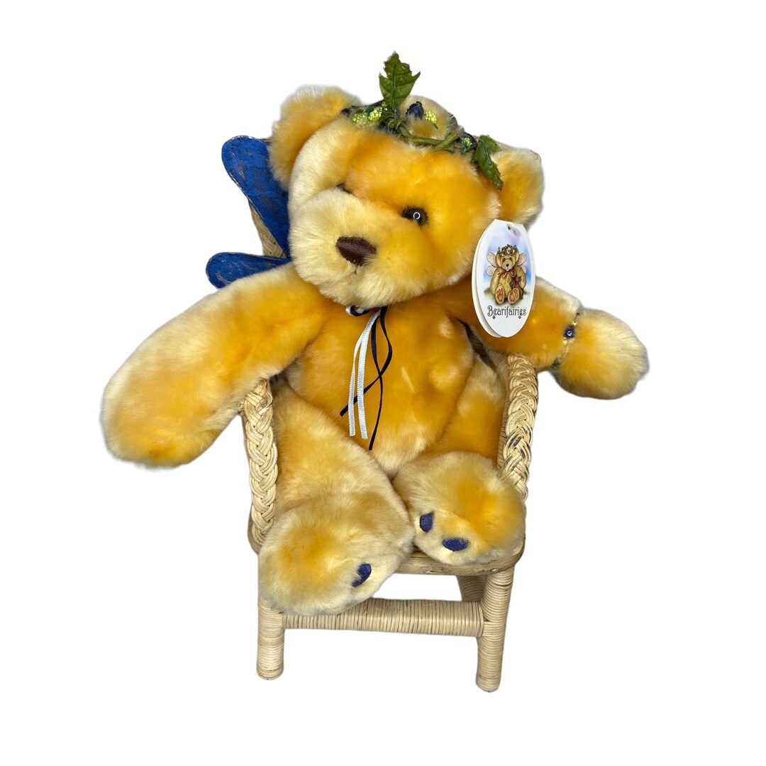 Vintage Aurora Sharon Lea Larson Bearifairies Plush Stuffed - Etsy