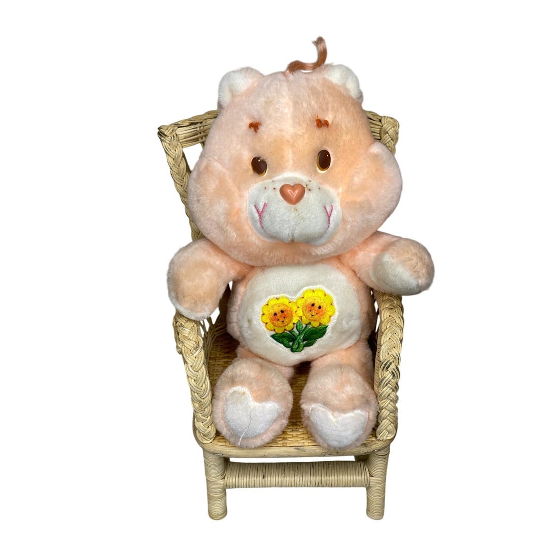 Vintage 1983 Care Bears Friend Bear Plush Toy 13" - Etsy