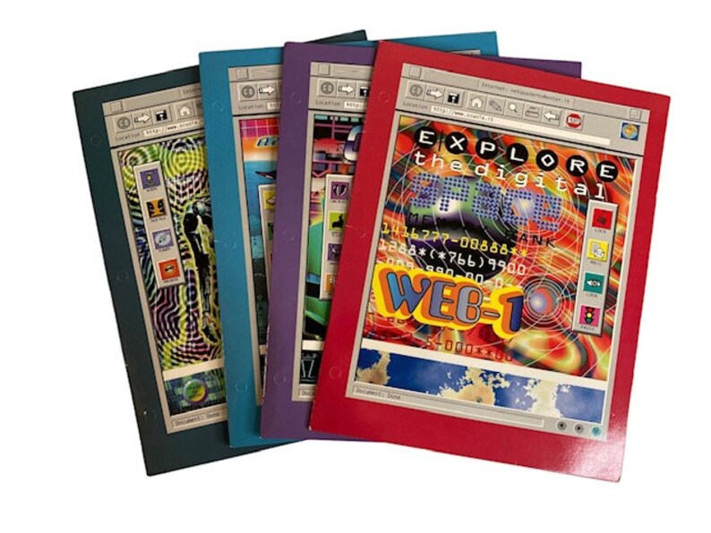 2000s School Folders GUI Graphical User Interface - Etsy