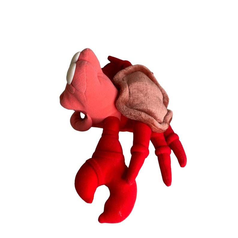 Vintage Disney the Little Mermaid Talking Plush Sebastian 10 - Etsy