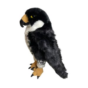 Folkmanis Peregrine Falcon Hand Puppet 20 Realistic Plush Toy for Kids ...