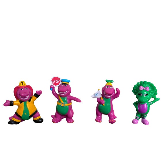 Vintage 1993 Barney Figurine Figures Toys 2.5 - Etsy