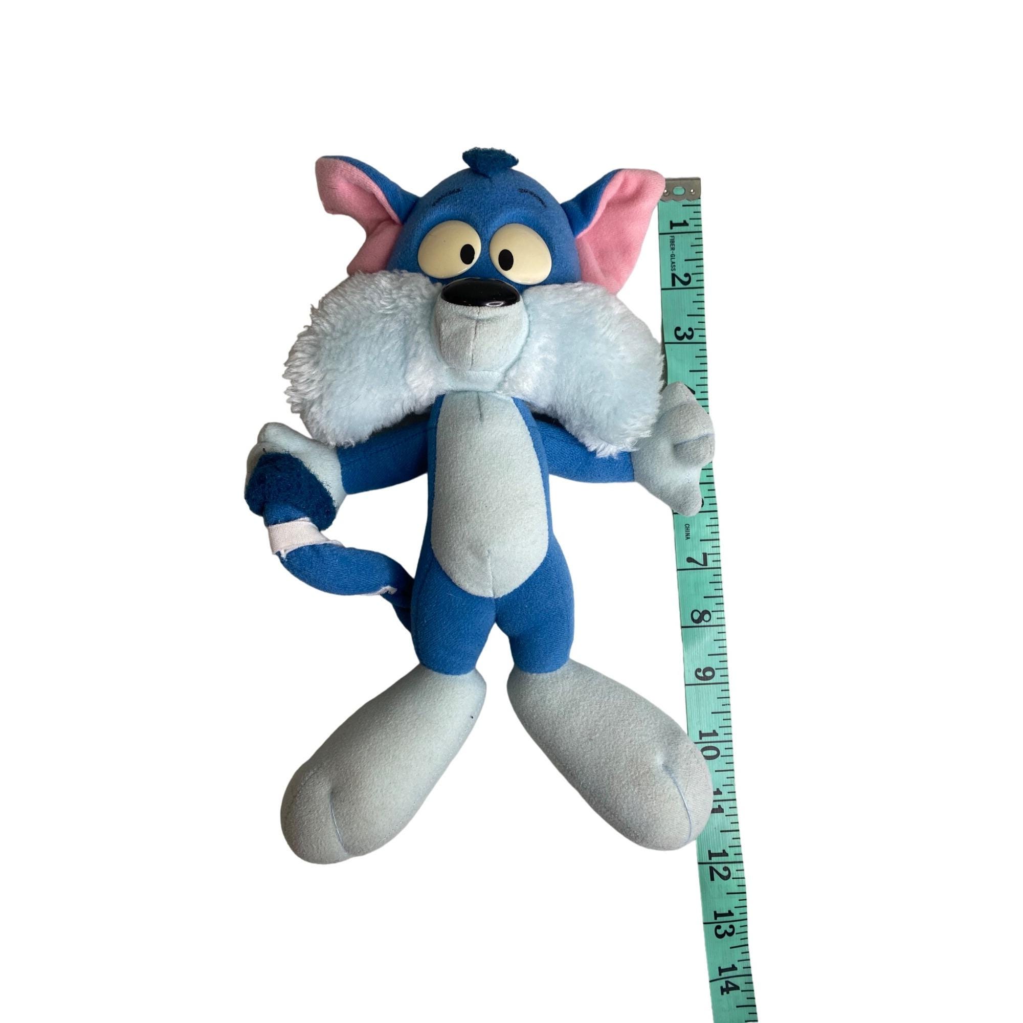 Vintage 90s Tiny Toons Furball Plush Stuffed Animal 12" - Etsy