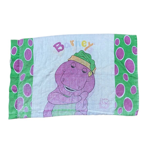 Barney Pillow - Etsy