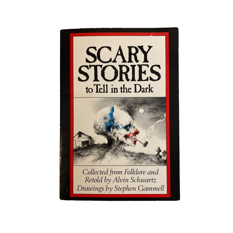 Vintage 1981 SCARY STORIES to Tell in the Dark by Alvin Schwartz - Etsy