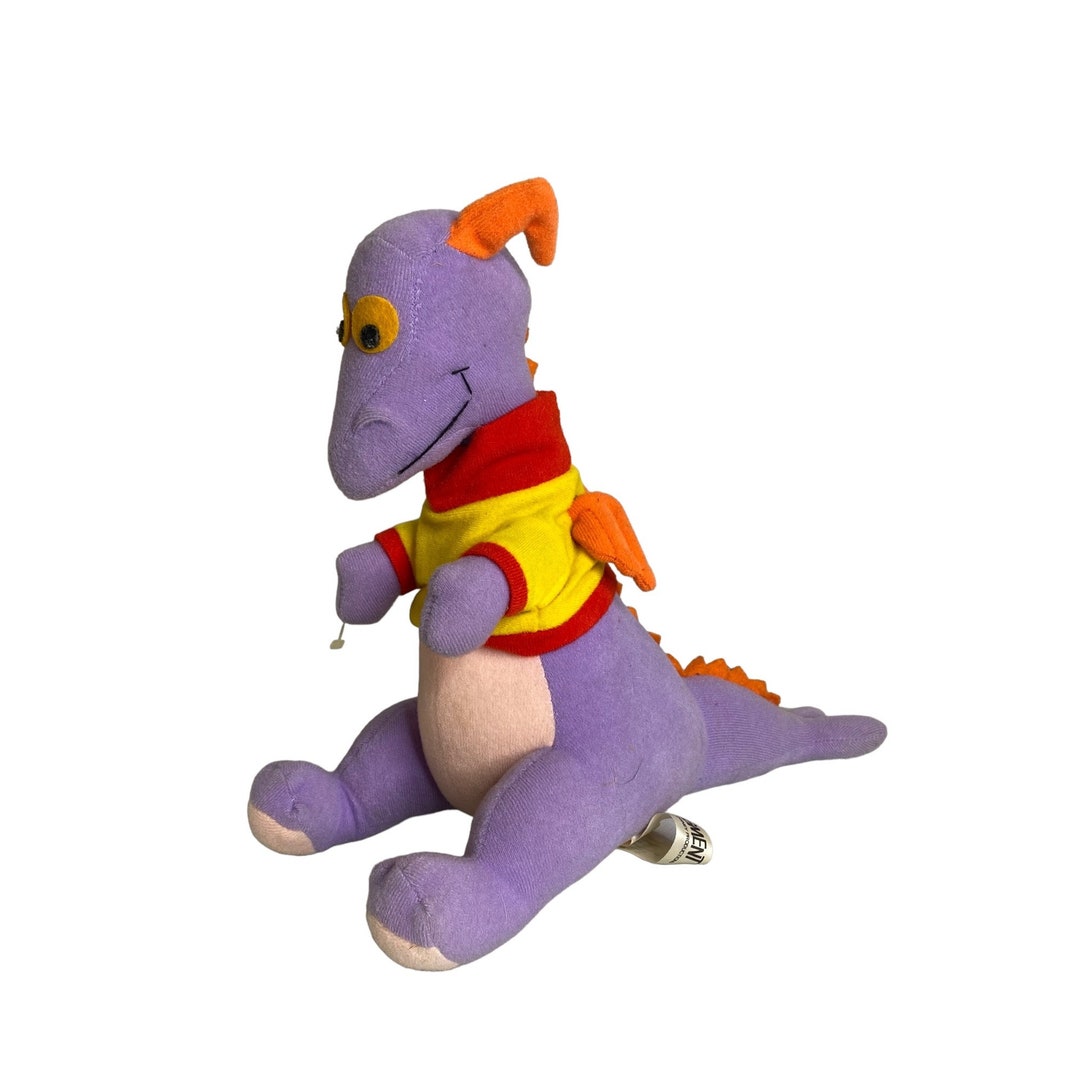 Vintage 1982 Disney Epcot Figment Plush Stuffed Animal 10 - Etsy