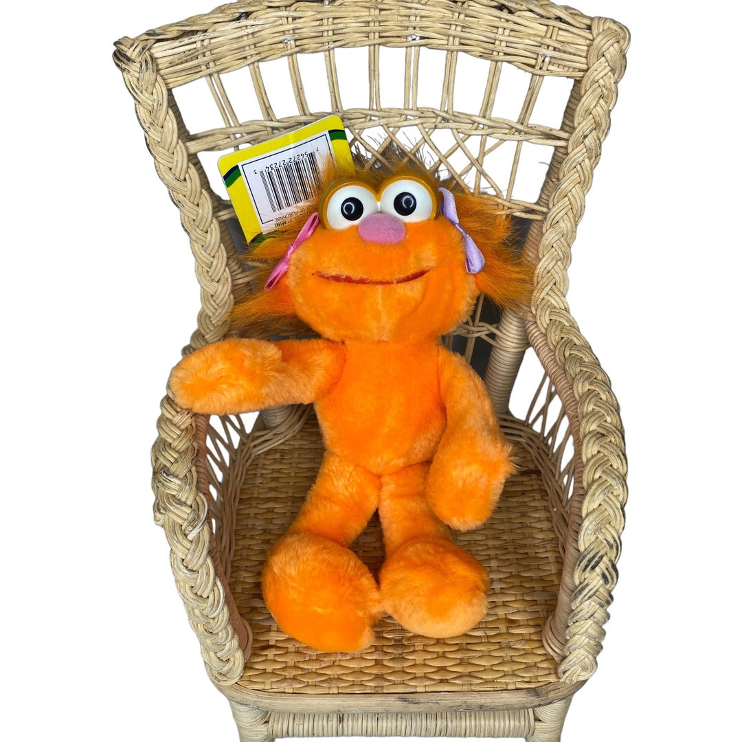 Vintage 1995 Playskool Sesame Street ZOE Plush Stuffed Animal 9 NEW - Etsy