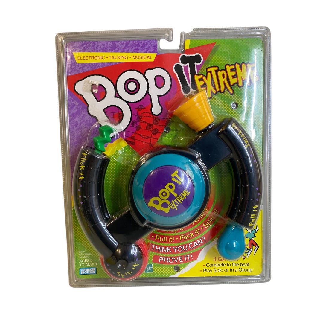 Vintage 1998 Bop It Extreme Electronic Game Ages 8 Parker Brothers - Etsy