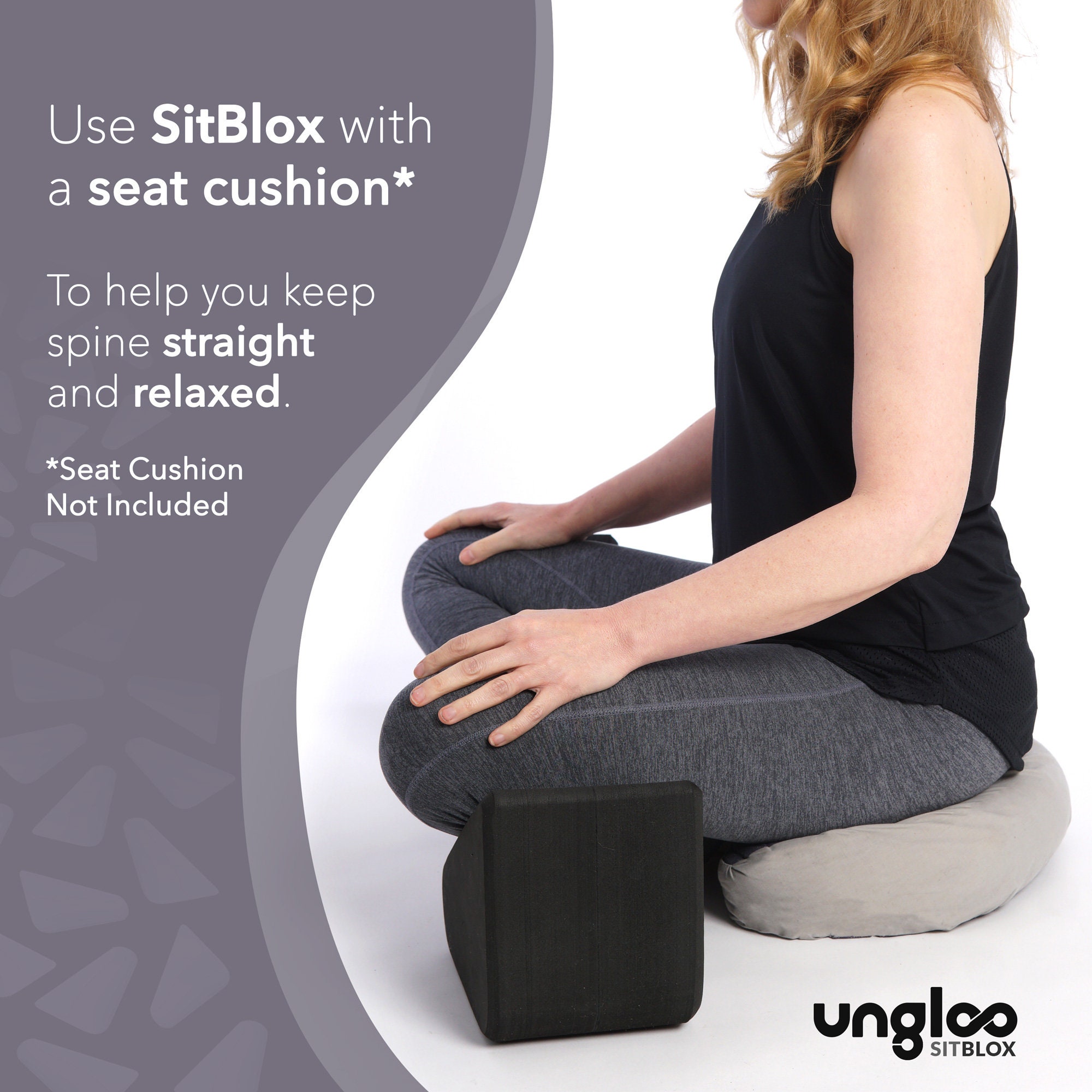 Yoga Wedges (pair): Knee & Hip Support for Meditation - Etsy