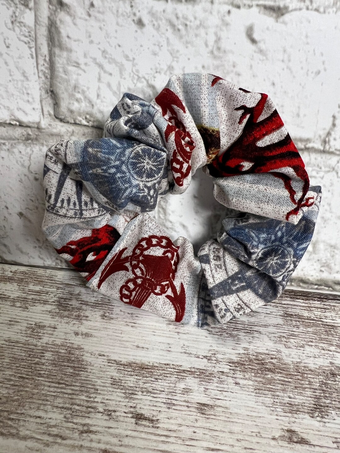 Beach Fabric Hair Ties, Scrunchie, Hair Bands, Little Girl Gift, Womens ...