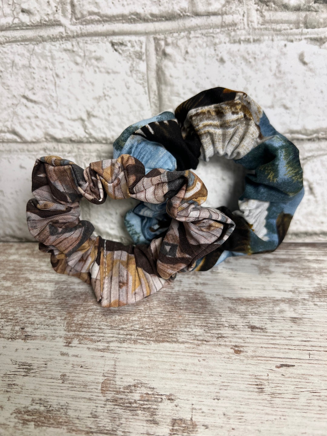 Hunter Fabric Hair Ties, Scrunchie, Hair Bands, Little Girl Gift ...