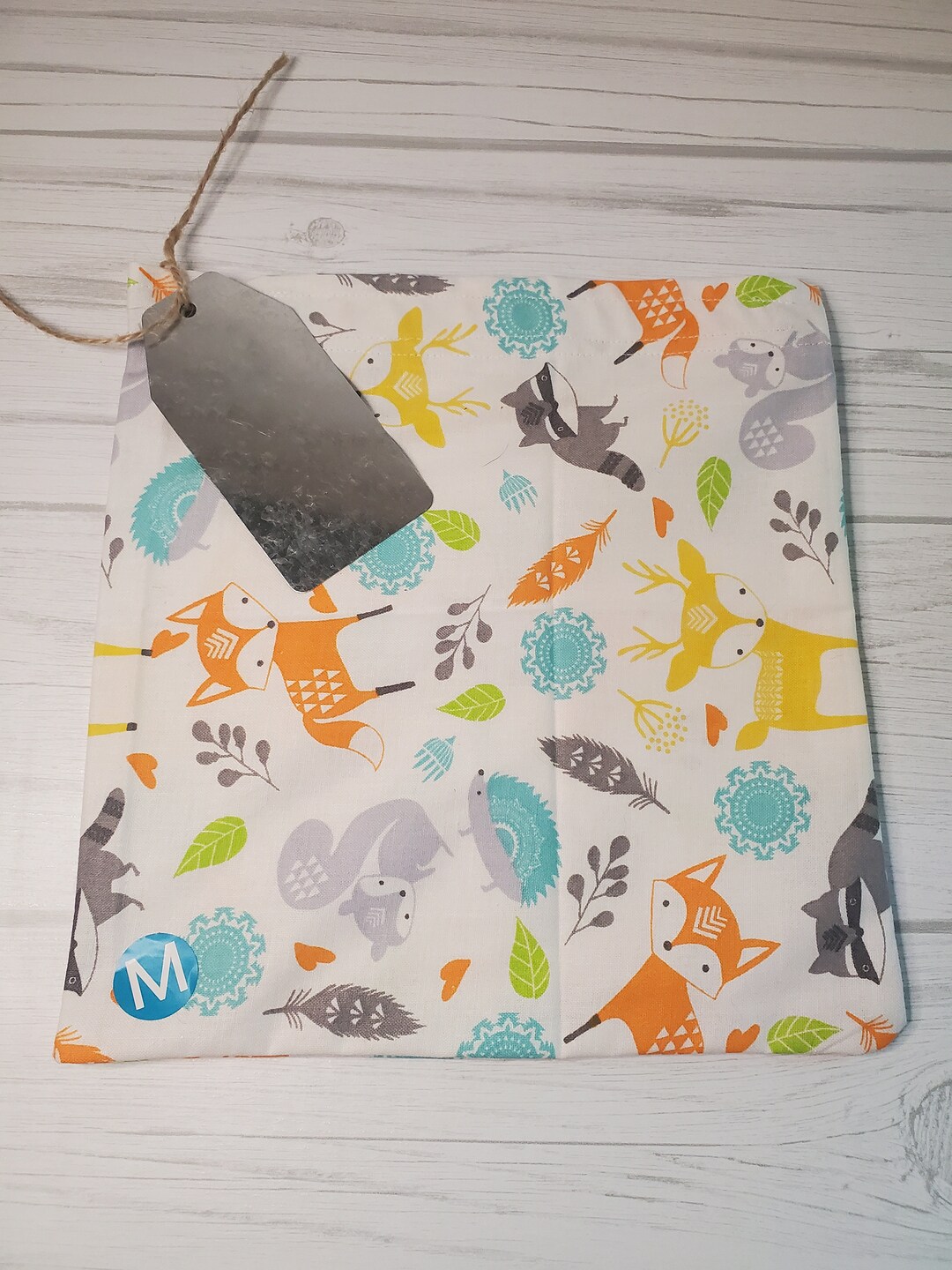 Fox Fabric Gift Bags, Reusable Gift Bags, Reusable Wrapping Paper ...