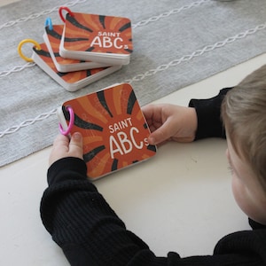 Saint Abcs Book - Catholic Children's Book - Mass Busy Book - Catholic ...