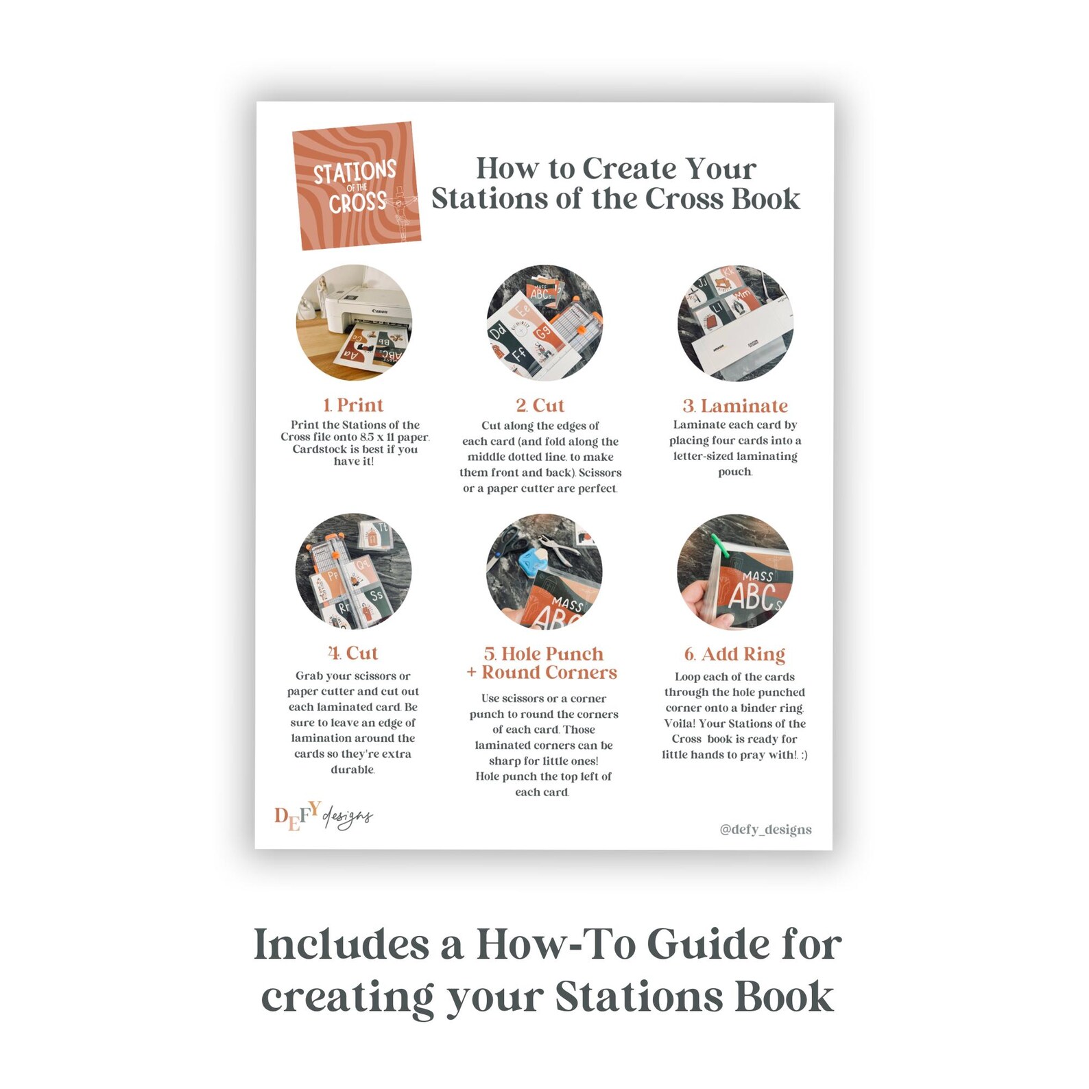 Stations of the Cross Book - PRINTABLE - Digital Download - Catholic ...