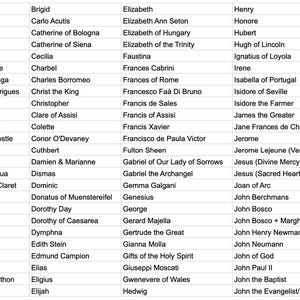 Custom Bundle of Saint Illustrations DIGITAL DOWNLOAD | up to 10 Saints | 8.5X11 PDF Download ...