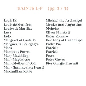 Custom Bundle of Saint Illustrations DIGITAL DOWNLOAD up to 10 Saints 8 ...