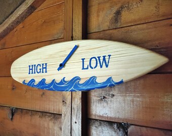 Surfboard Tide Clock - Etsy