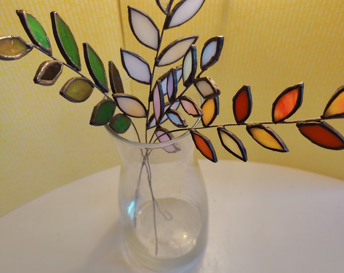 Stained Glass Stems/sprigs. - Etsy