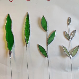 Stained Glass Stems/sprigs Bouquet - Etsy