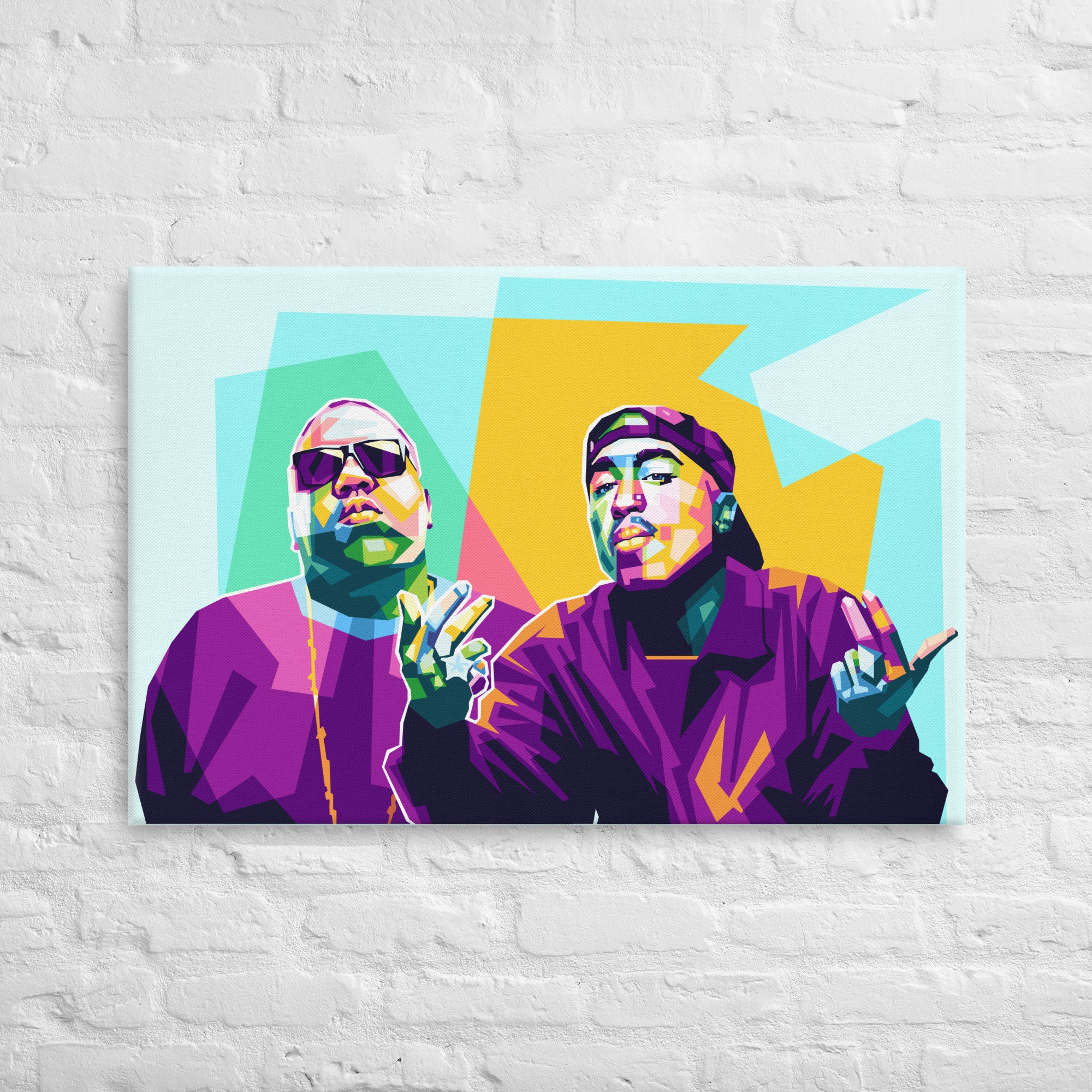 Tupac And Biggie Art