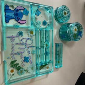 Stitch Rolling Tray Set - Etsy UK