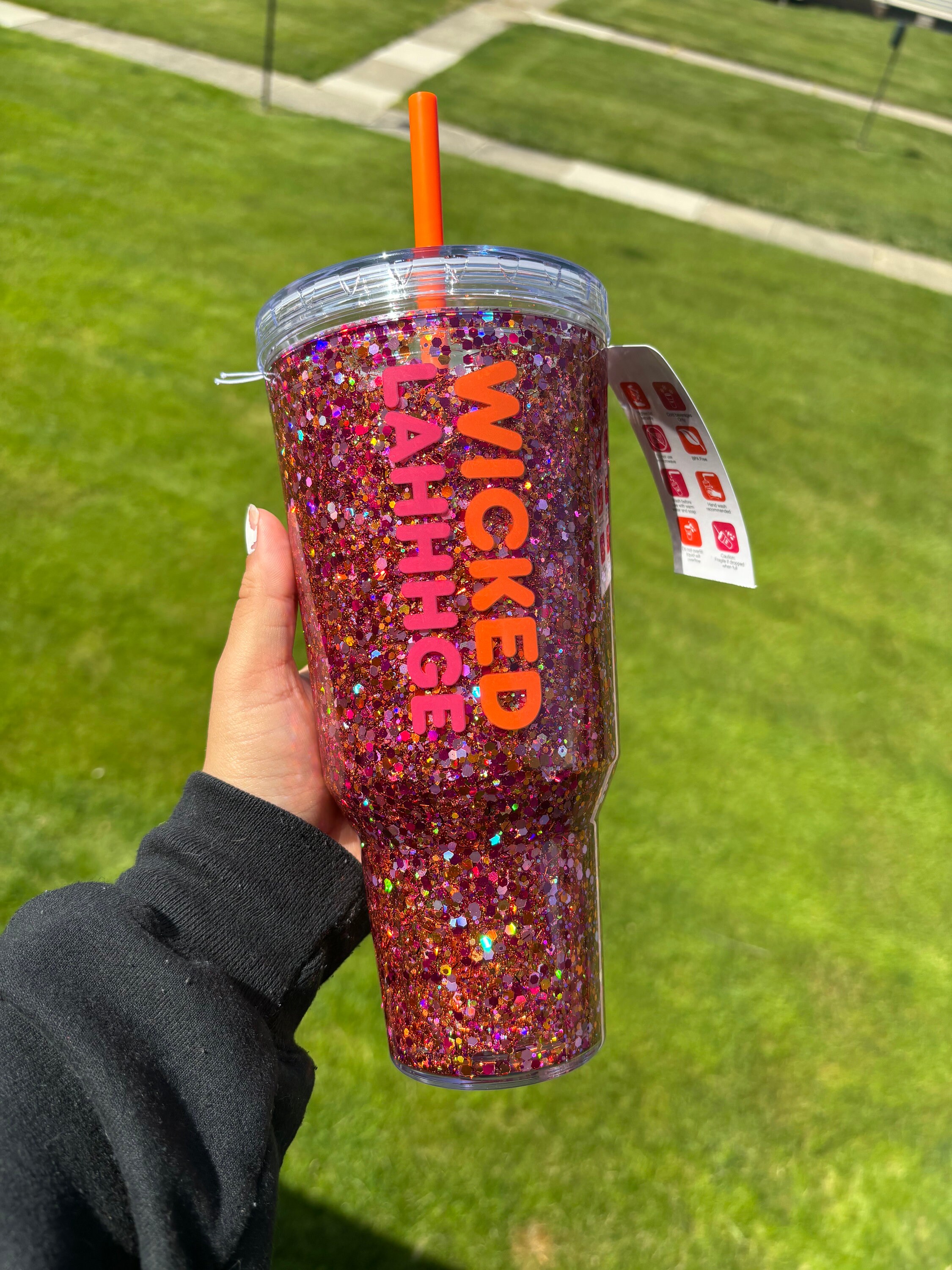 Wicked Lahhhge Snowglobe Tumbler - Etsy