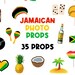 Printable Photo Props | Jamaican Party | Reggae Party | Printable Prop ...