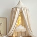 Muselin Cotton Linen Canopy Natural Bed Canopy Kids Canopies - Etsy