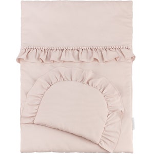 Newborn Gift Idea Newborn Filled Bedding Boho Powder Pink Divet Bedding ...