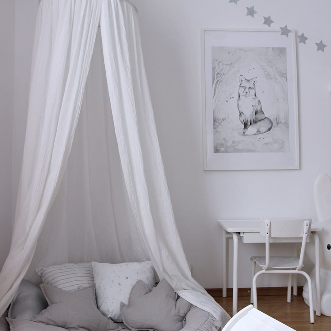 Cotton Bed Canopy Colors Hanging Canopy Reeading Nook Canopycotton ...