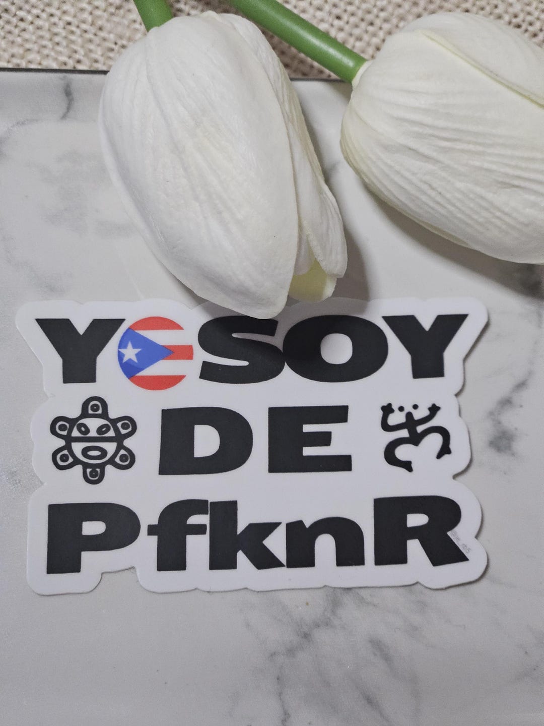Pfknr Vinyl Sticker Puerto Rico Sticker - Etsy
