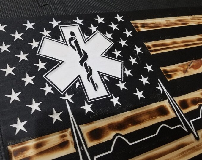 EMS Metal Art Star of Life Emergency Medical Services EMS - Etsy