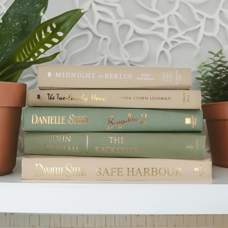 Decorative Book Stack - Etsy
