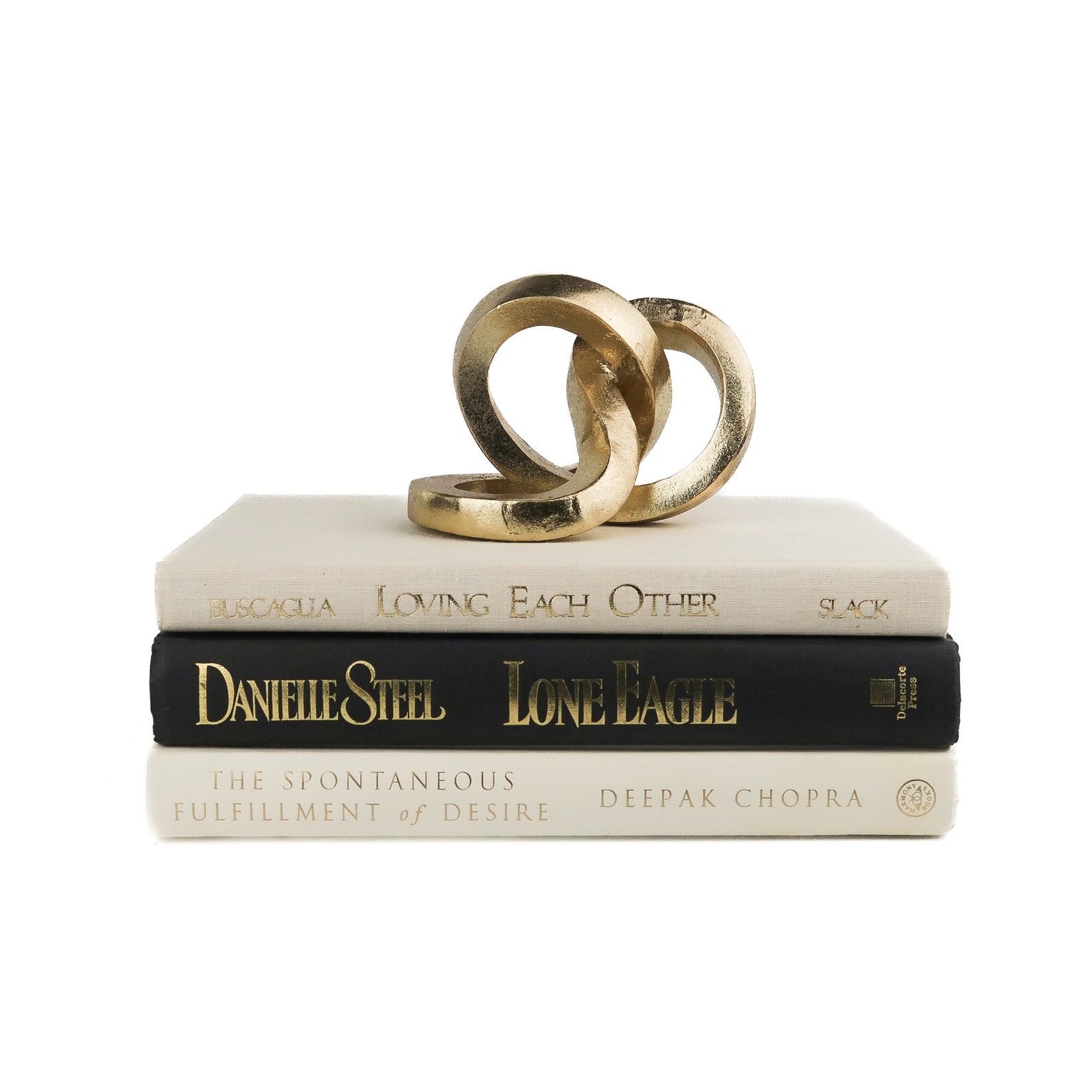 Book Bundle of Black Beige Cream Decorative Books - Modern Home Decor ...