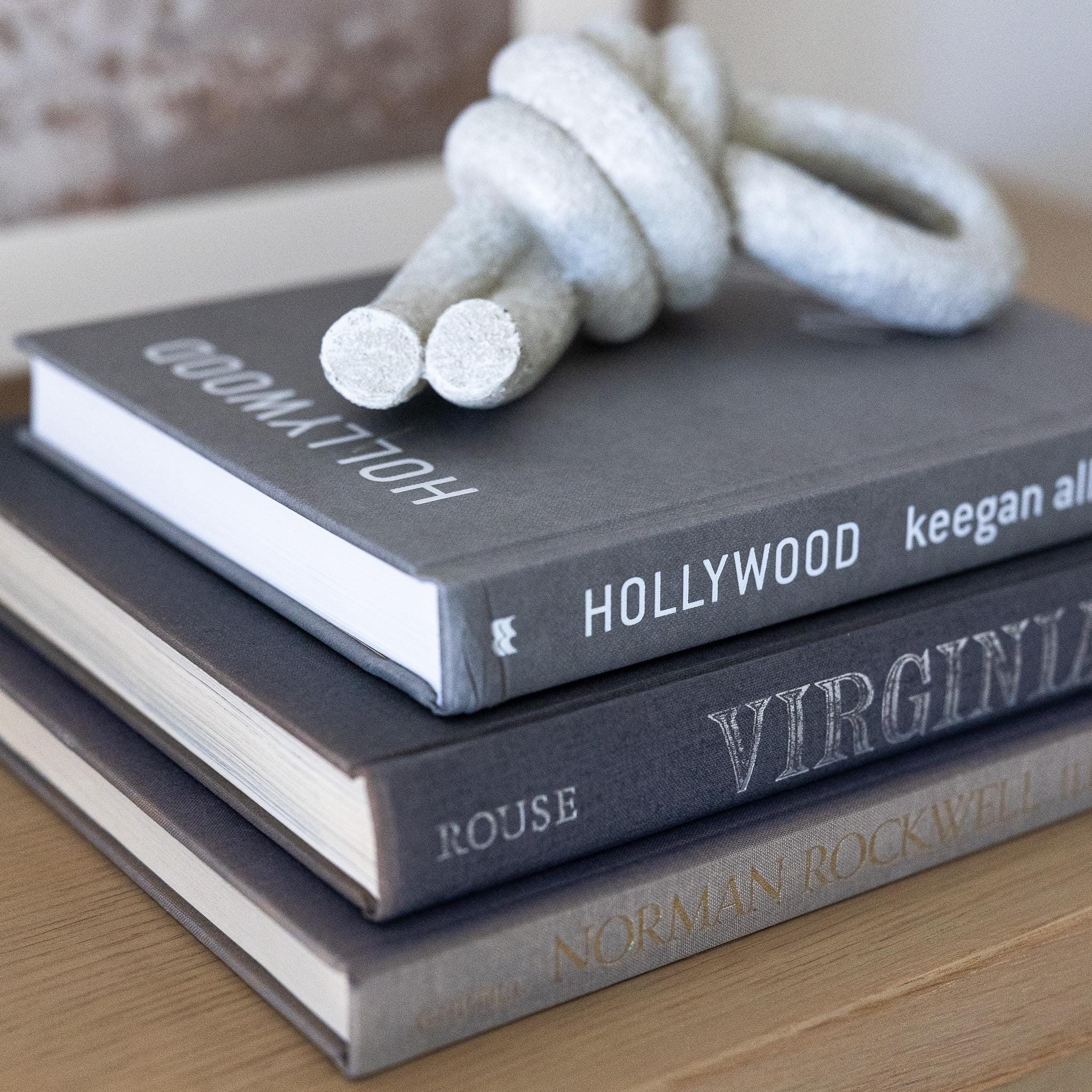 Large Coffee Table Book Set Gray Hardcover Decorative Books Tom Ford ...