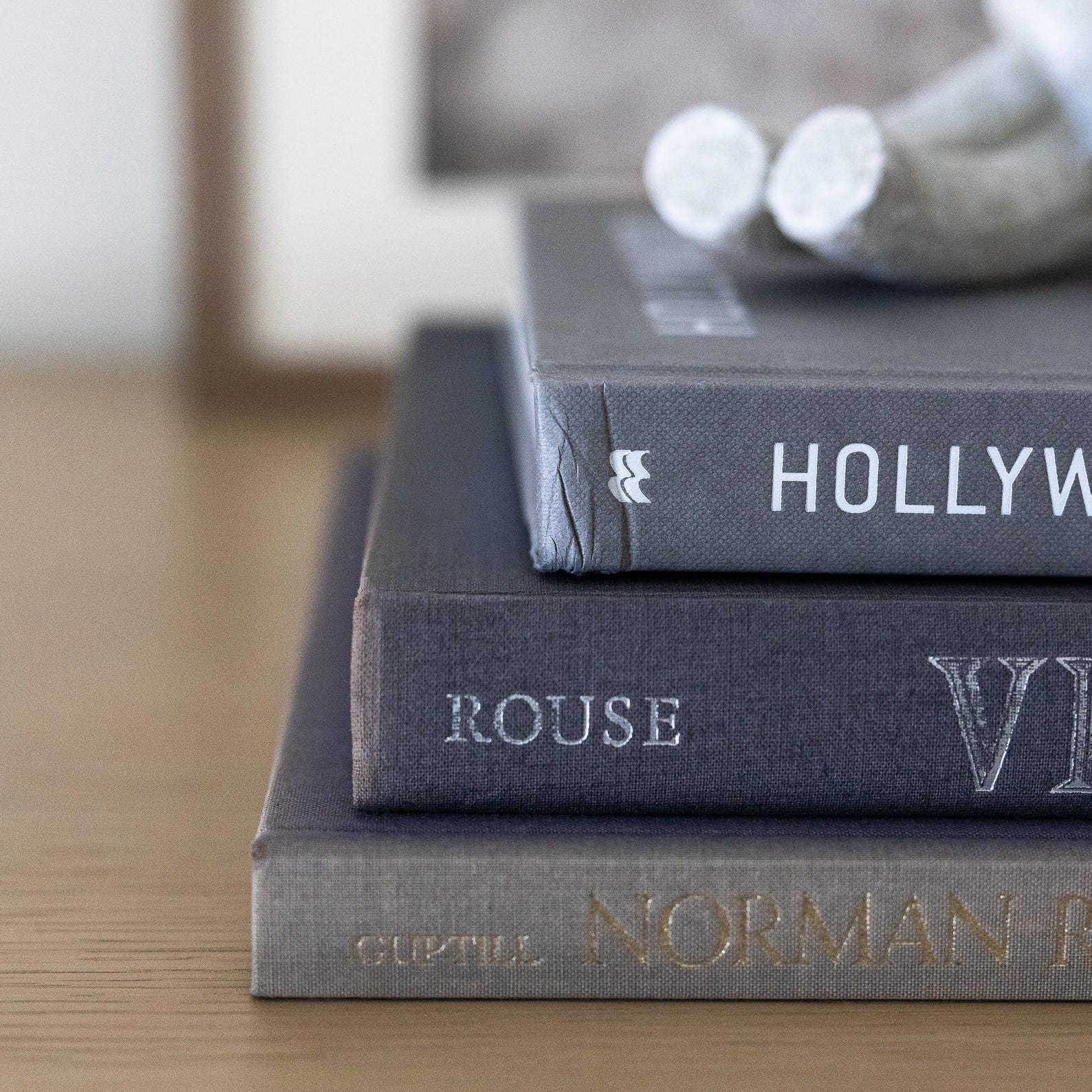 Large Coffee Table Book Set Gray Hardcover Decorative Books Tom Ford ...