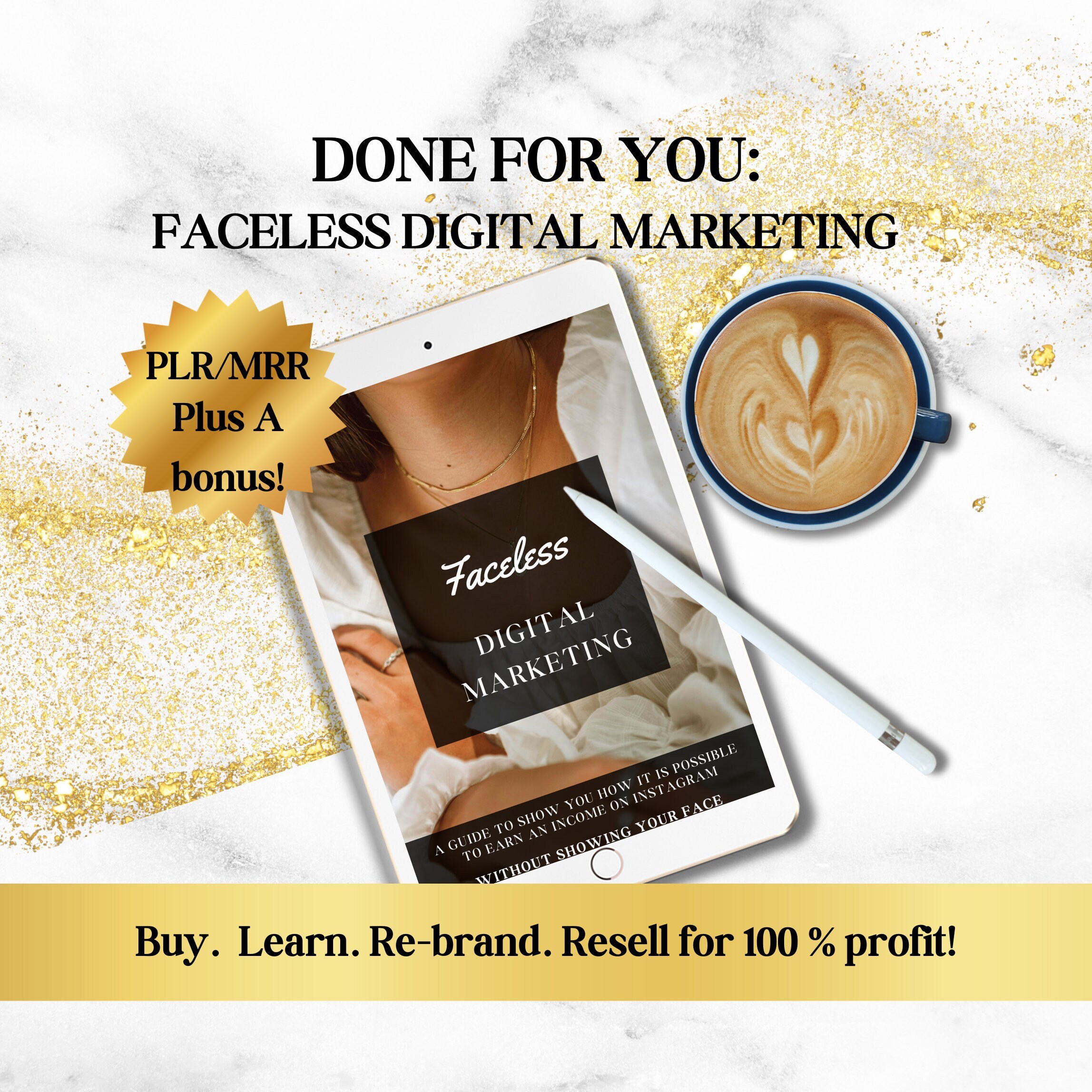 Faceless Digital Marketing: How to Sell Online W/a Faceless Account ...