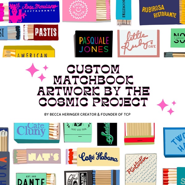 Custom Matchbook Print - Etsy