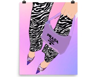 Zebra Print Pants - Etsy