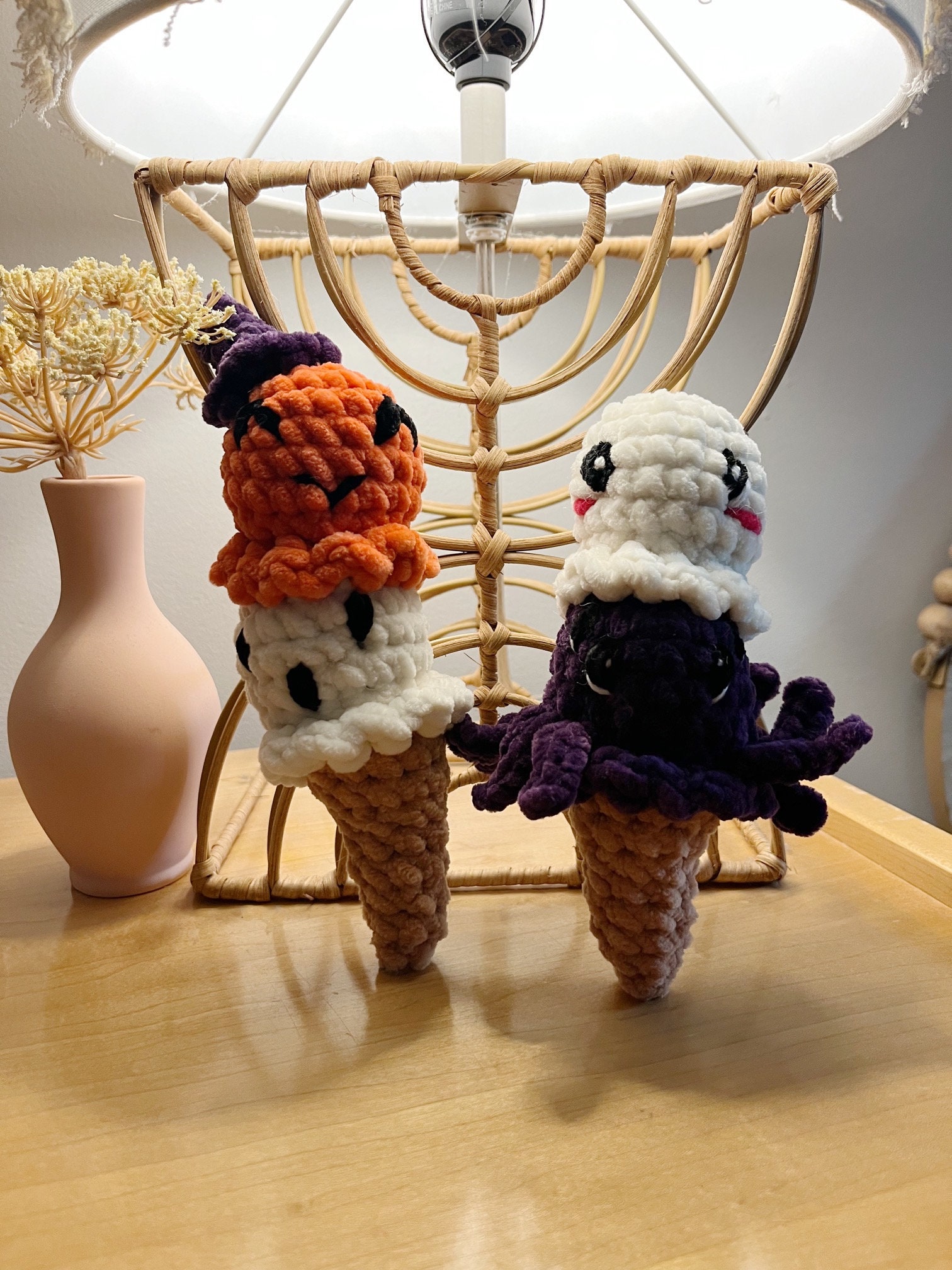 Ice SCREAM Cone Crochet Pattern | Halloween Crochet | Halloween Pattern ...