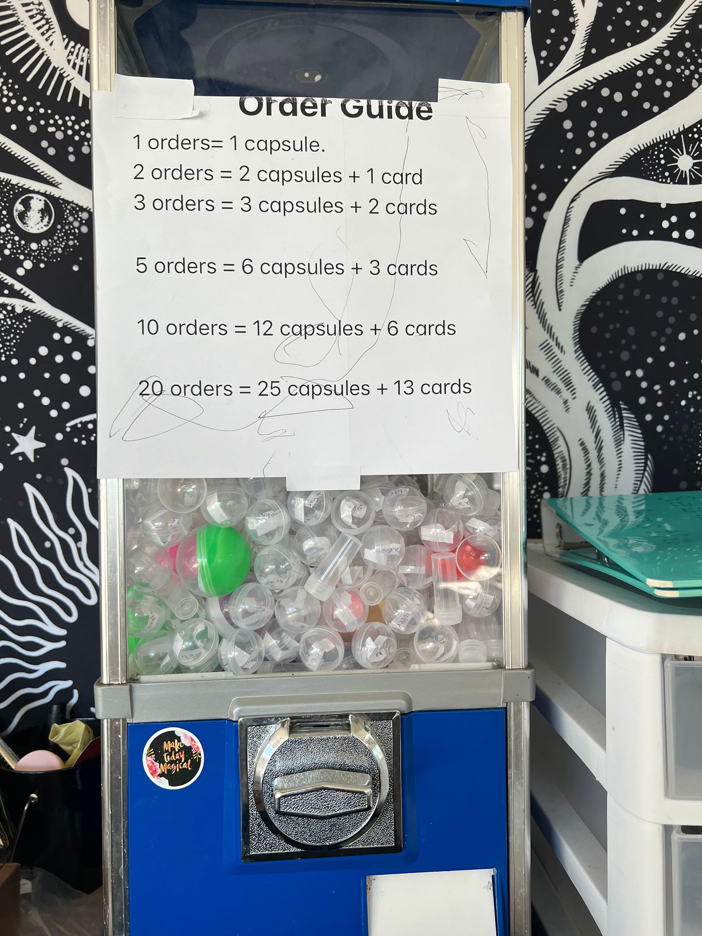 Enigmas Crystal Capsule Machine - Etsy
